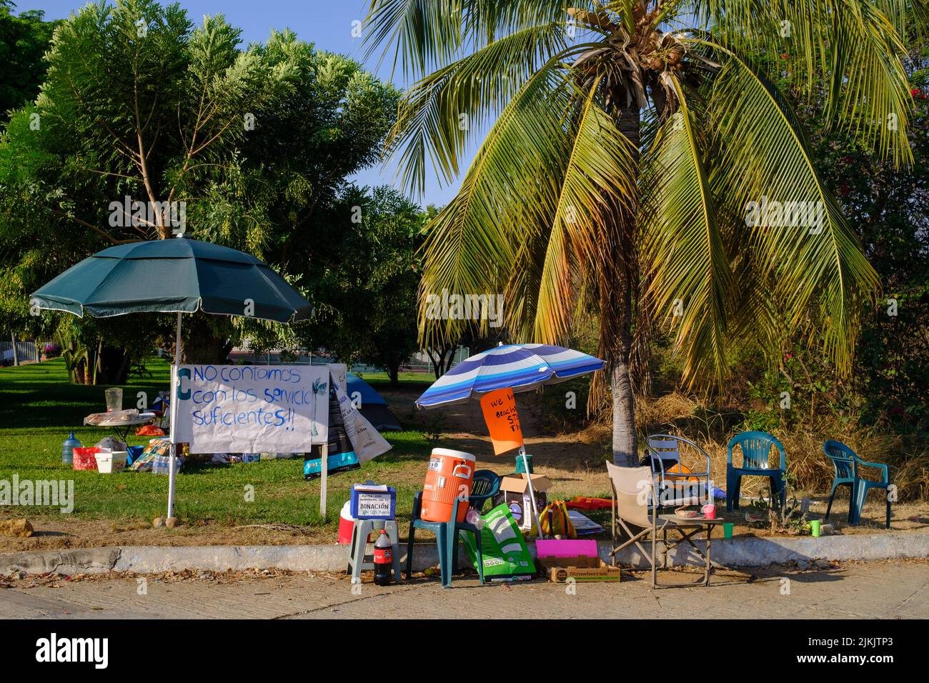 A demonstration against the mega project on the beach.Save nature, save ...