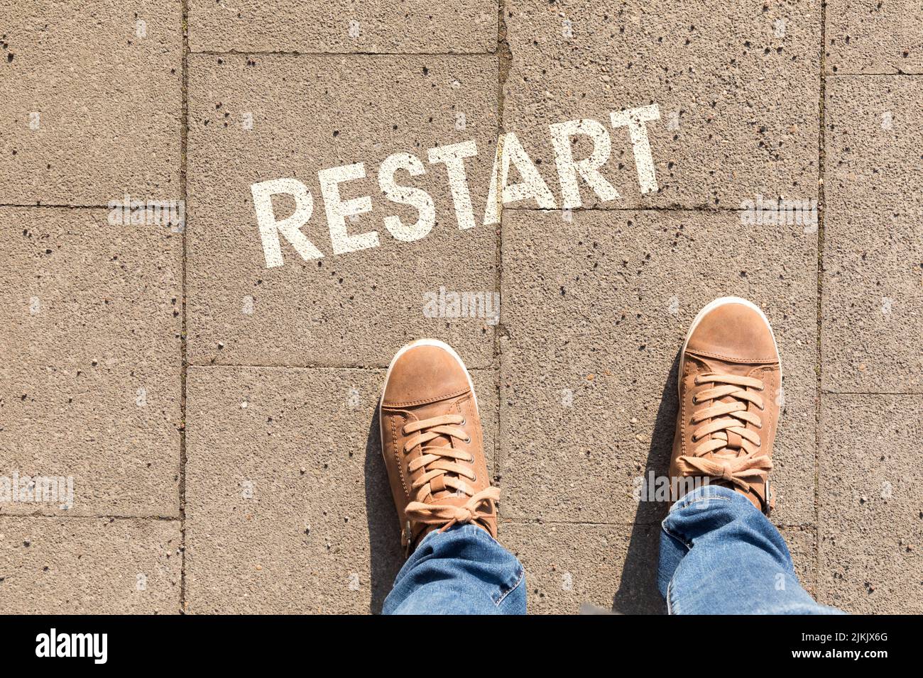 Restart symbol hi-res stock photography and images - Alamy