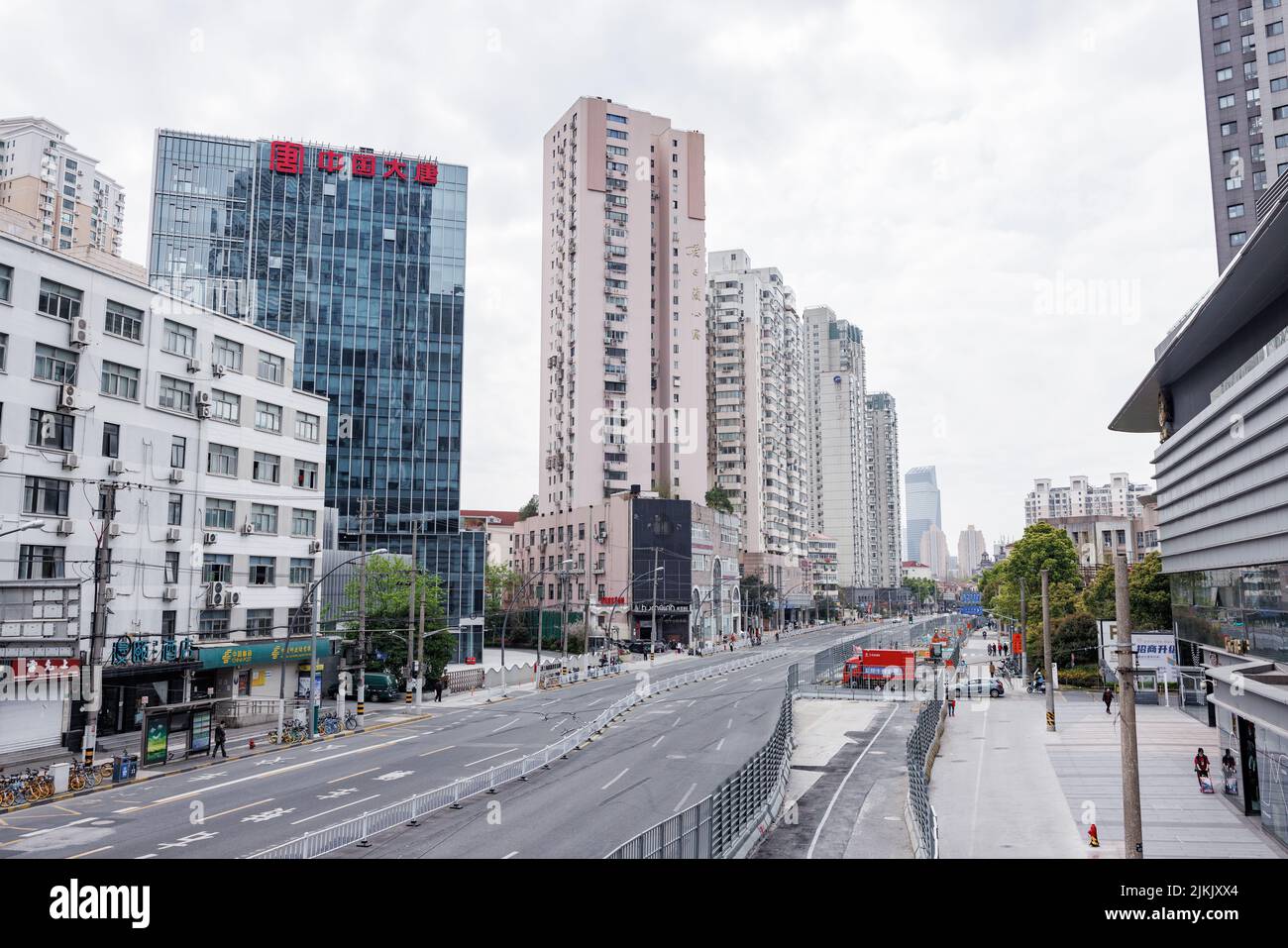 Shanghai city roads hi-res stock photography and images - Alamy