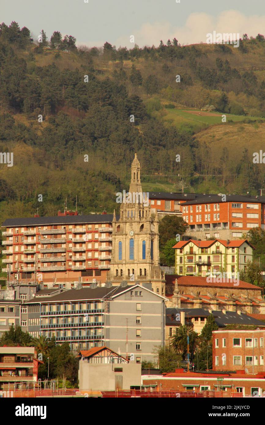Vertical shot buildings mountains hi-res stock photography and images ...