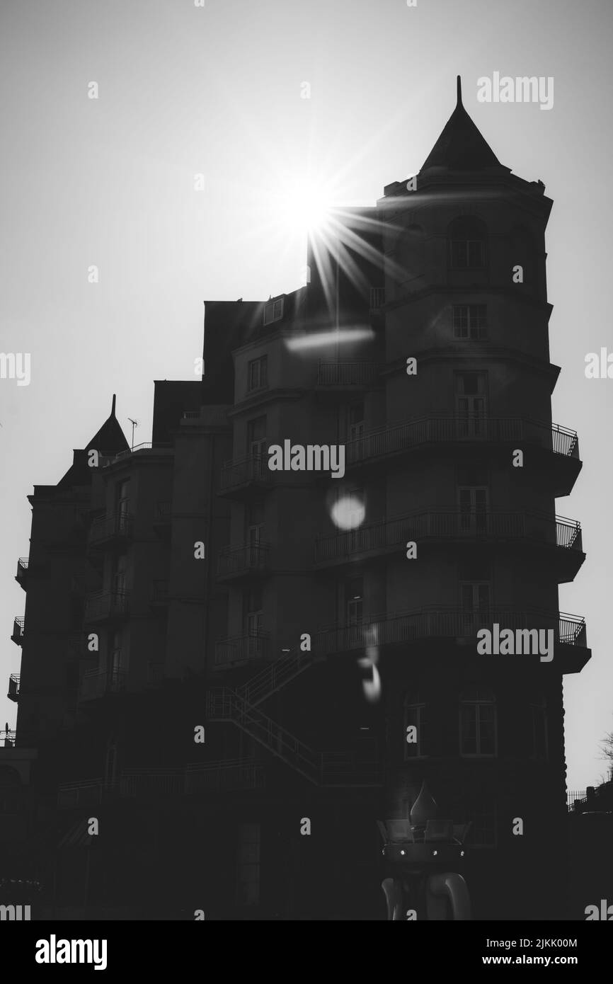 Sun rays over ancient building hi-res stock photography and images - Alamy