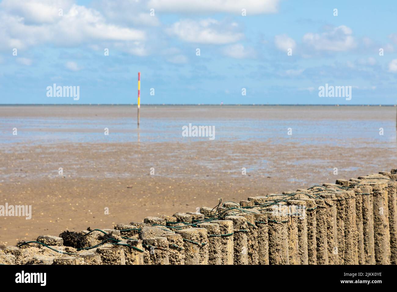 north sea groyne Stock Photo - Alamy