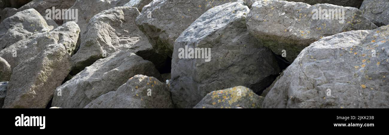 Pile big rocks hi-res stock photography and images - Alamy