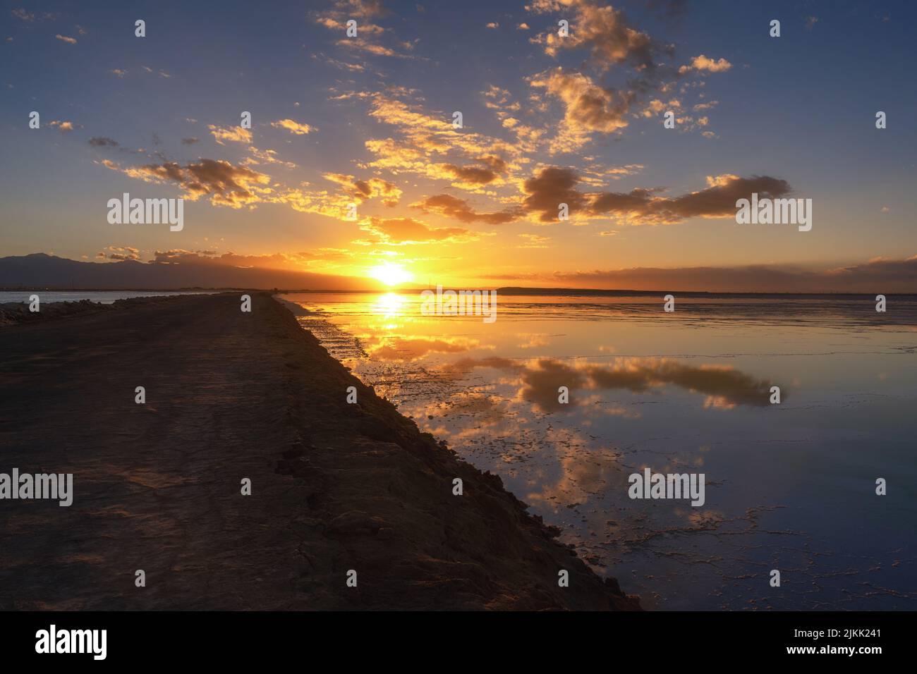 Golden pathway hi-res stock photography and images - Alamy