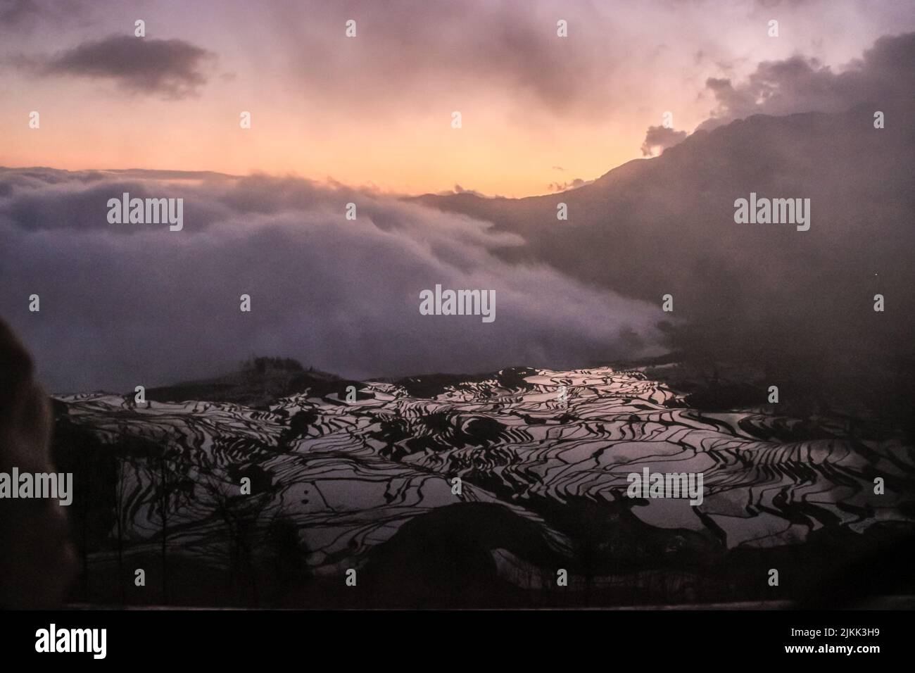 Yuanyang rice terraces hi-res stock photography and images - Alamy