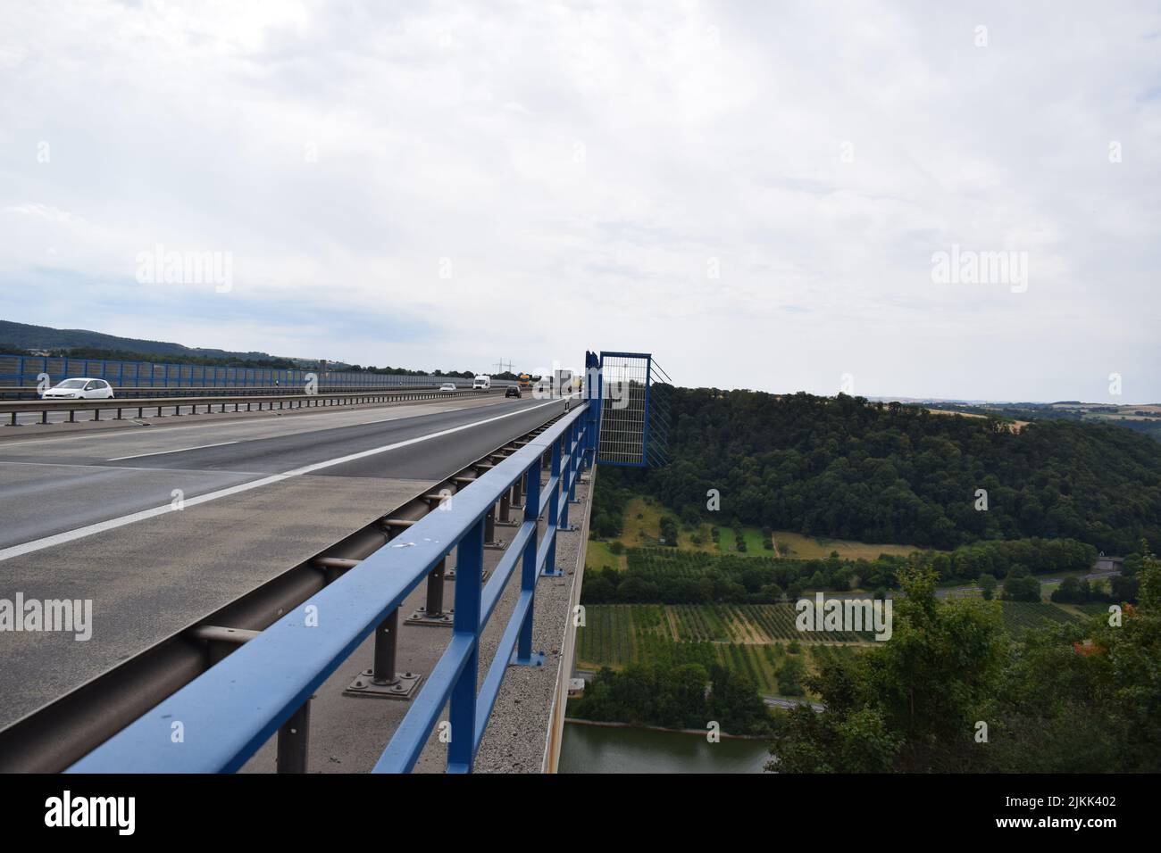Moseltalbrücke, Autobahn bridge across Moselle valley Stock Photo - Alamy