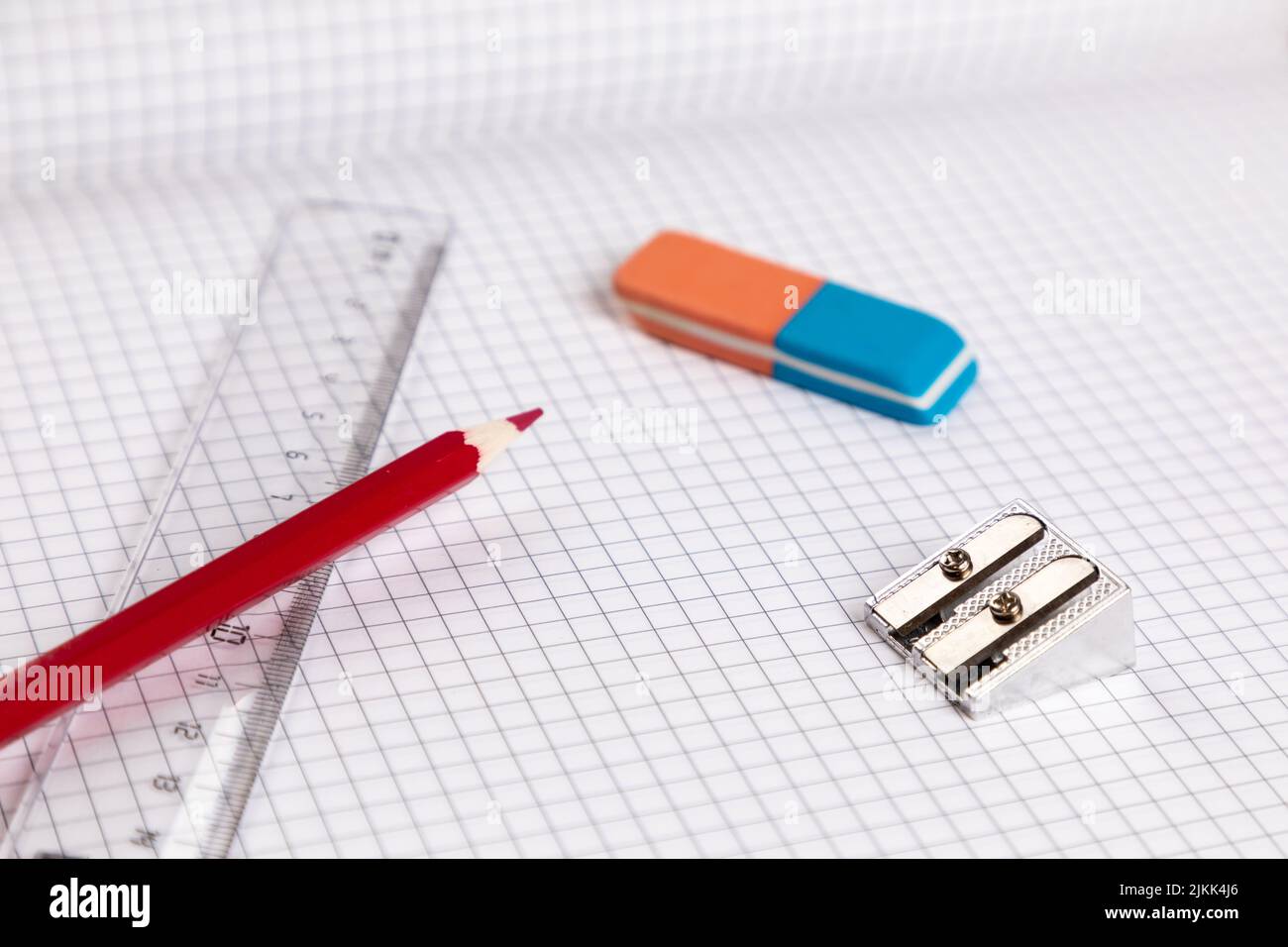 Eraser ruler hi-res stock photography and images - Alamy