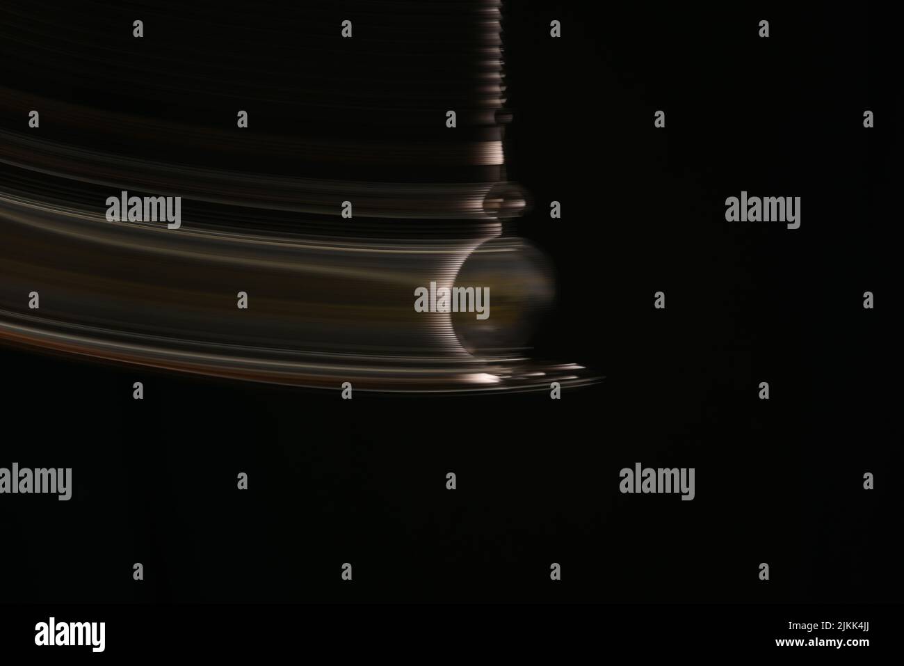 A pocket watch swaying in motion capturing the movement of time Stock ...