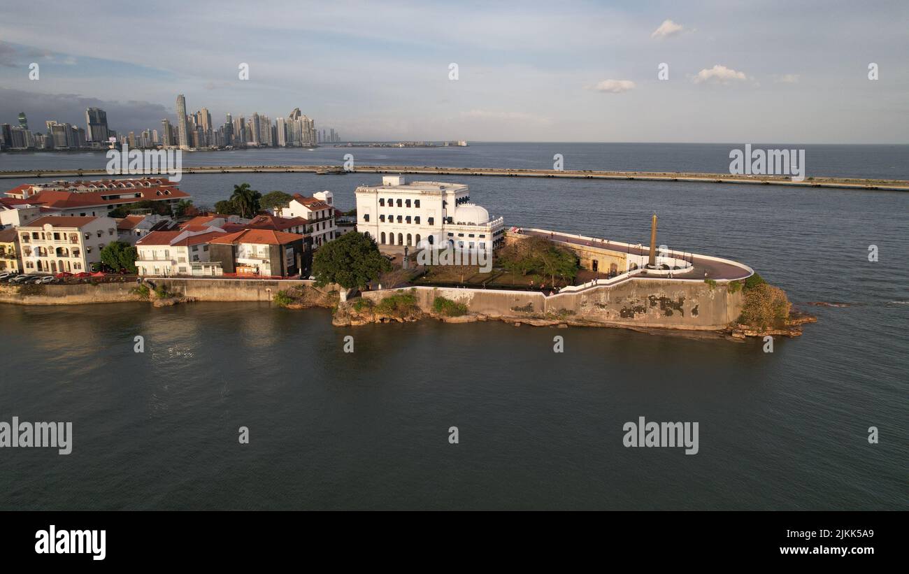 An aerial view of Panama old town Stock Photo - Alamy