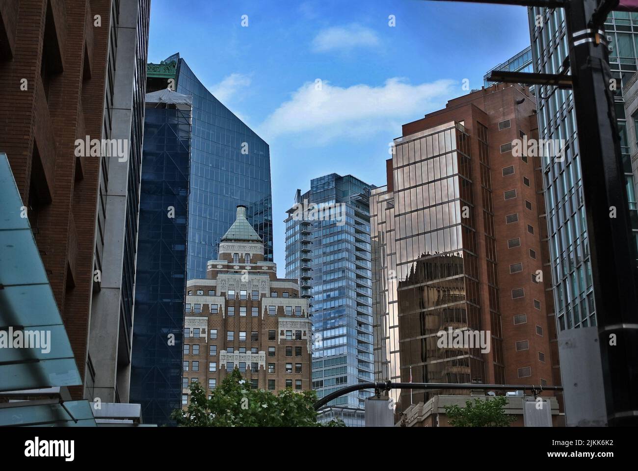 The beautiful and modern architecture of Vancouver, Canada Stock Photo ...
