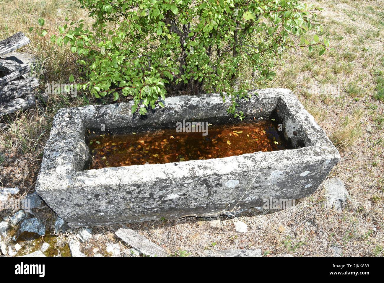 Old livestock water trough hi-res stock photography and images - Alamy