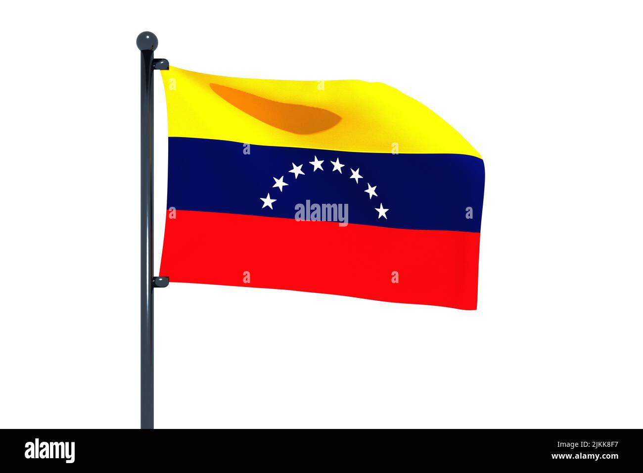 Venezuela flag waving alpha channel hi-res stock photography and images ...