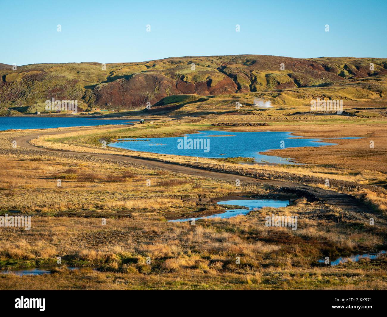 A beautiful view of North Atlantic Island with sunlight Stock Photo - Alamy
