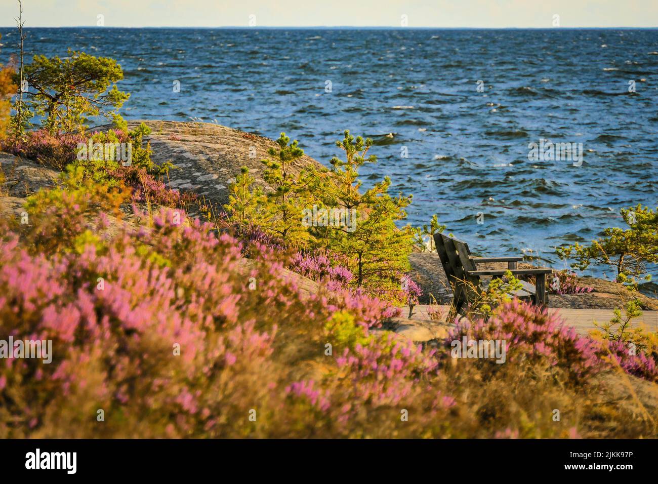 A beautiful view of Kingdom of Sweden with sunlight Stock Photo - Alamy