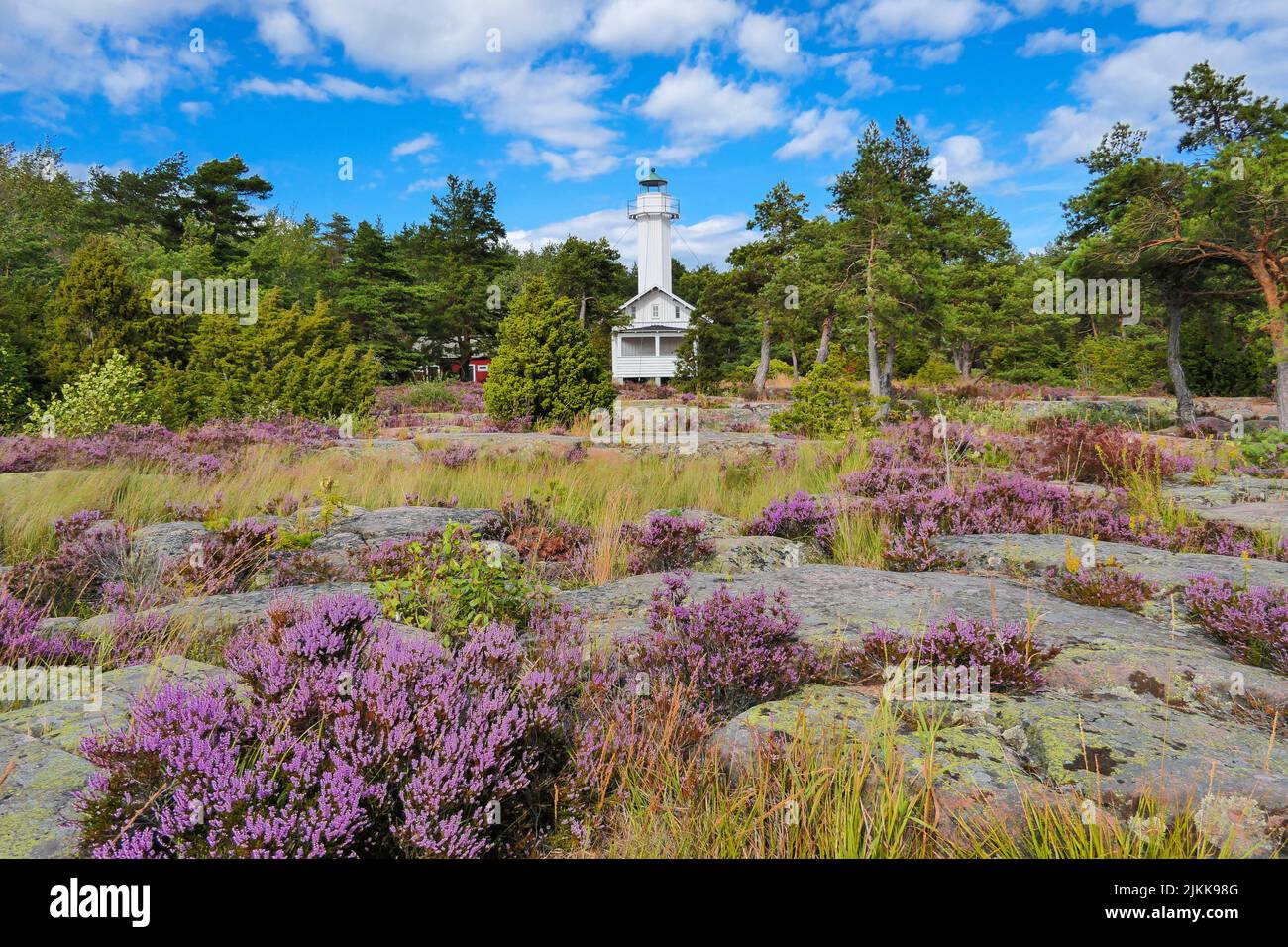 A beautiful view of Kingdom of Sweden with sunlight Stock Photo - Alamy