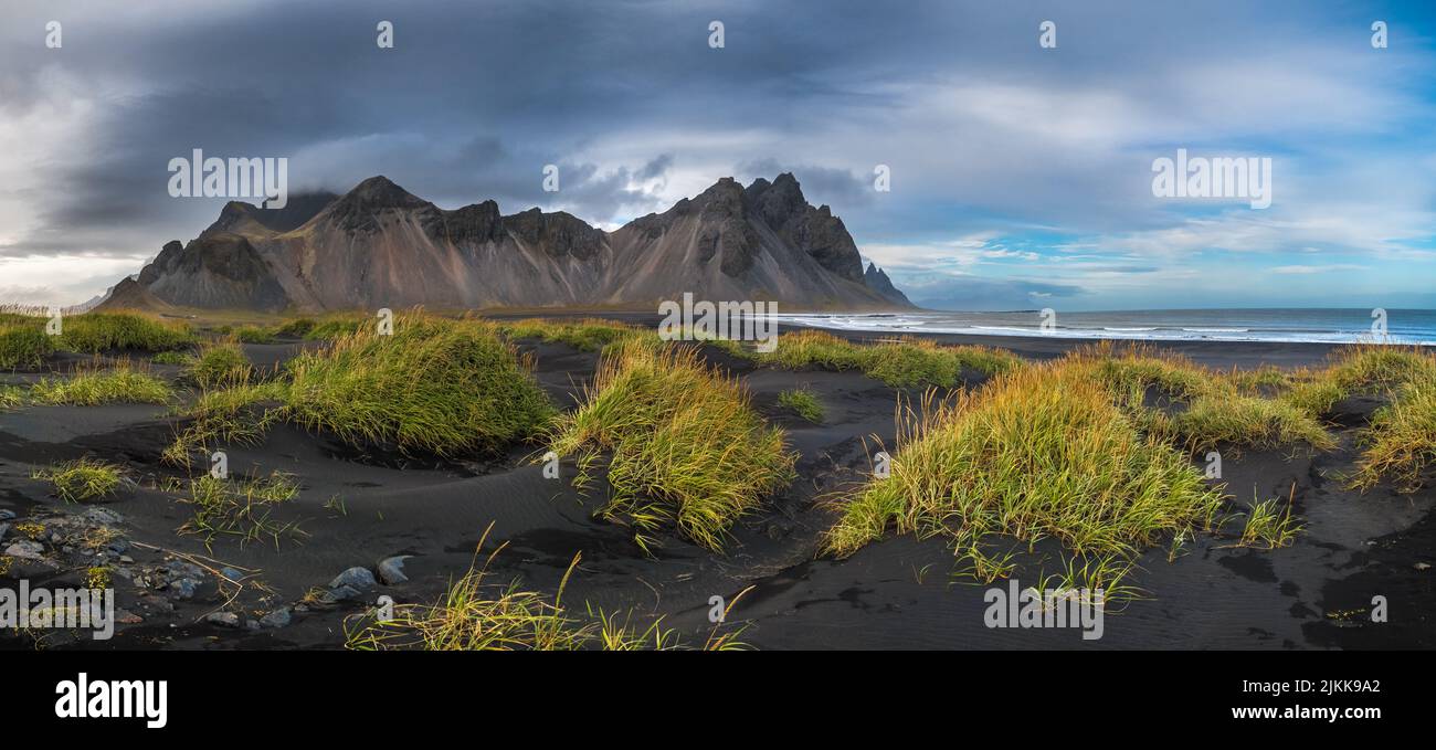 An aerial view of a natural landscape in Iceland Stock Photo - Alamy