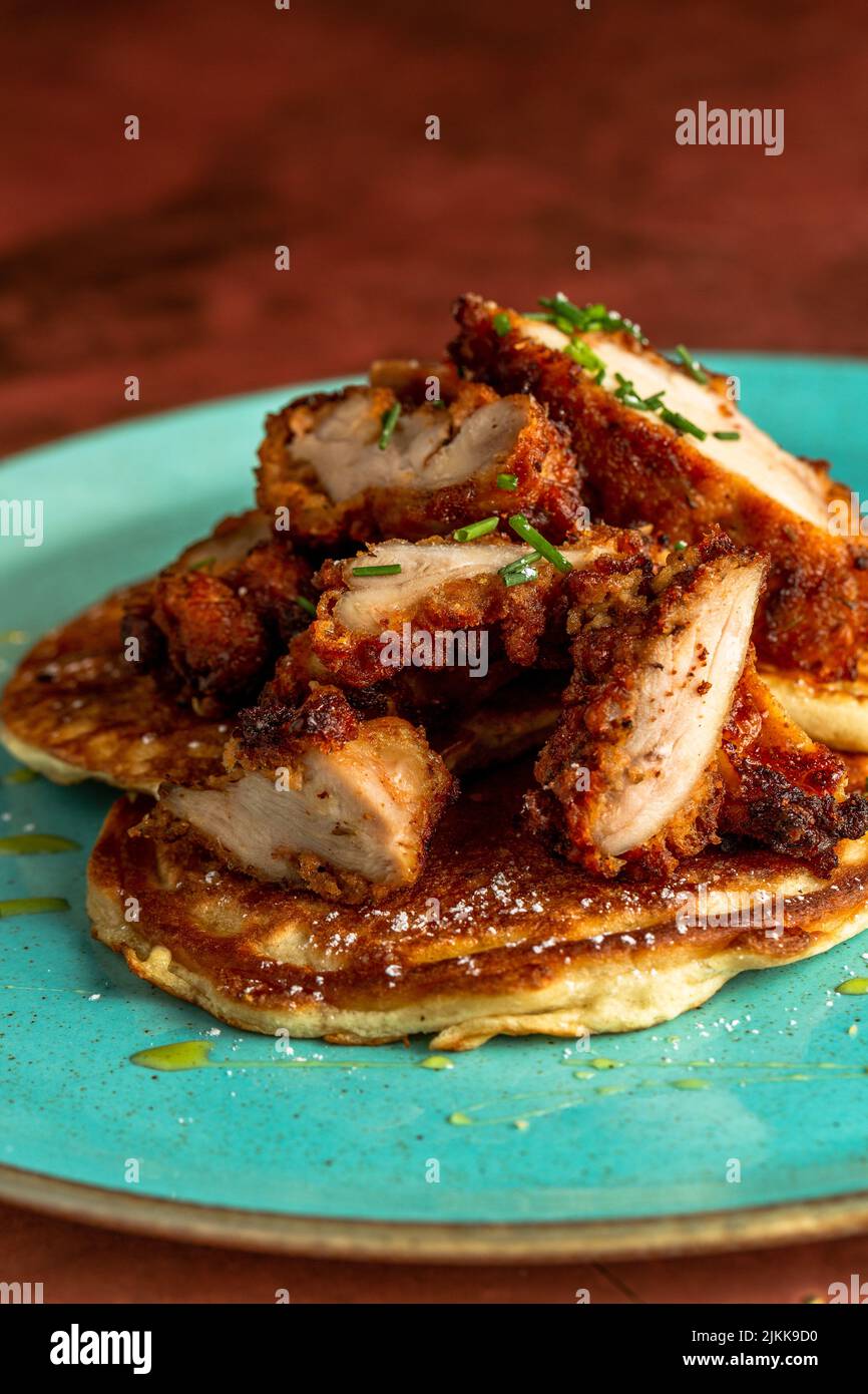 Top shot delicious pancake fried hi-res stock photography and images ...