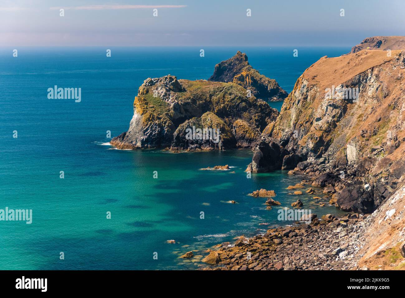 An aerial view of a natural landscape in Southern England Stock Photo ...