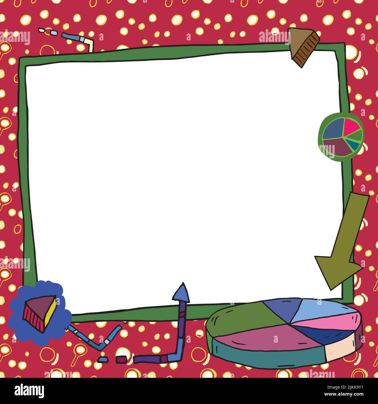 Important Message Presented On Presentation Board With Charts And ...