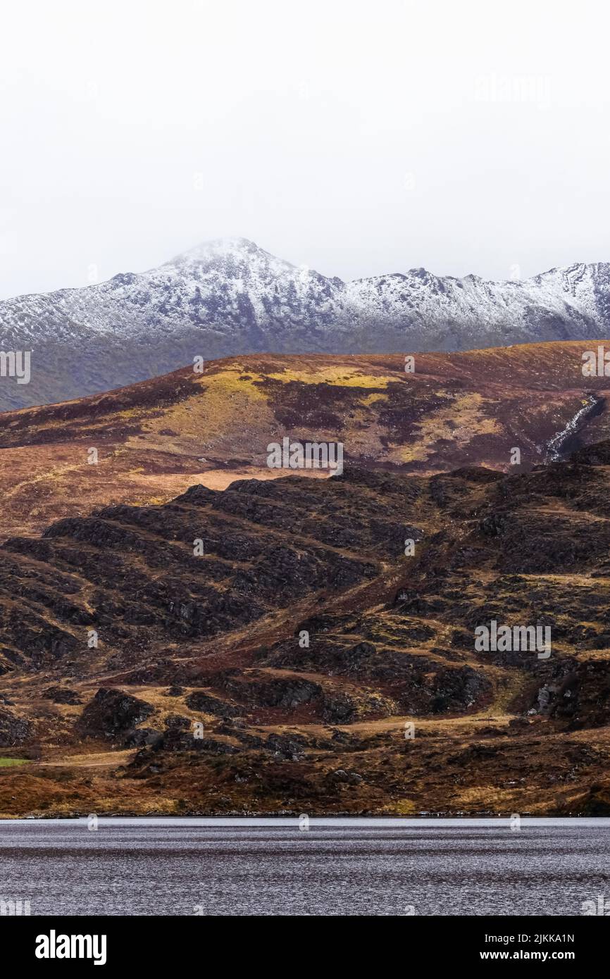 Beautiful landscape half snowy hi-res stock photography and images - Alamy