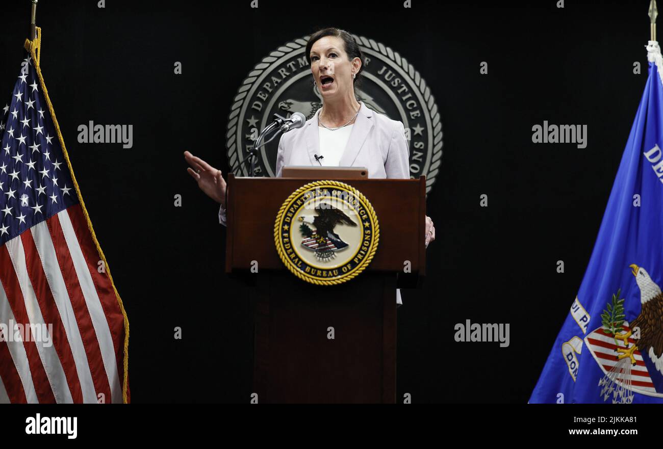 Washington, United States. 02nd Aug, 2022. New Bureau of Prisons (BOP ...