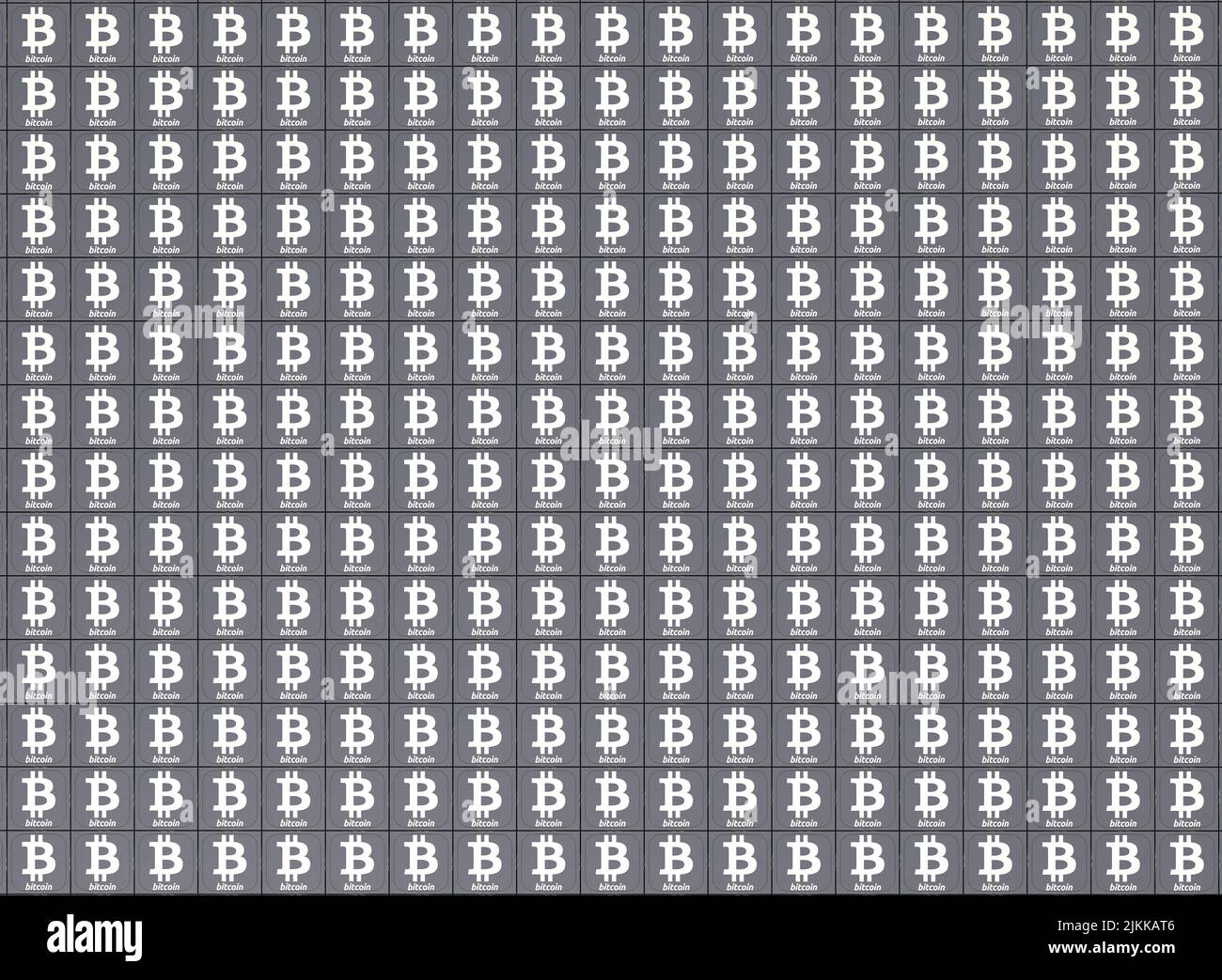 A seamless background with bitcoin symbols Stock Photo - Alamy
