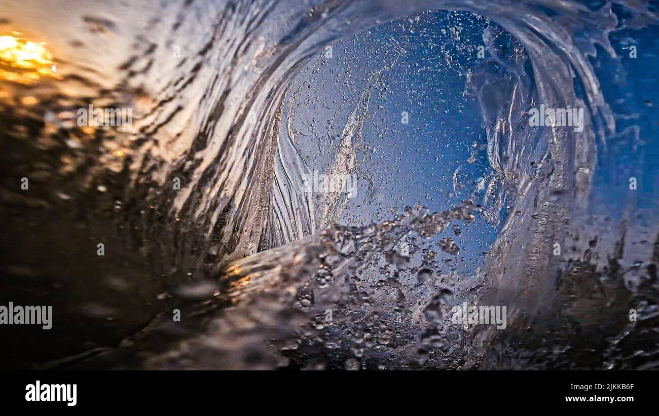 Inside wave hi-res stock photography and images - Alamy