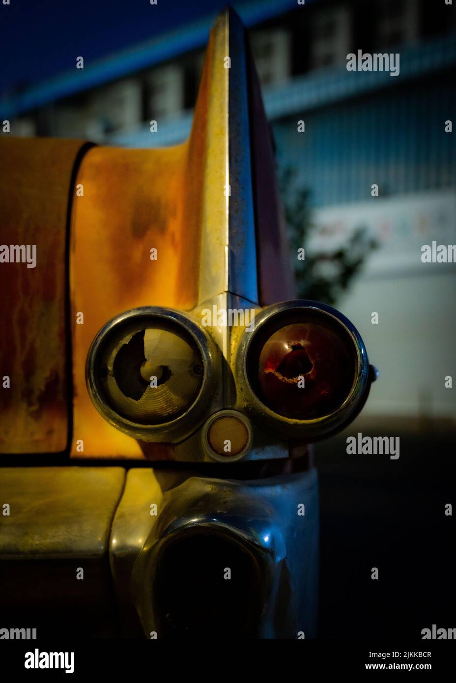 Yellow retro car hi-res stock photography and images - Alamy