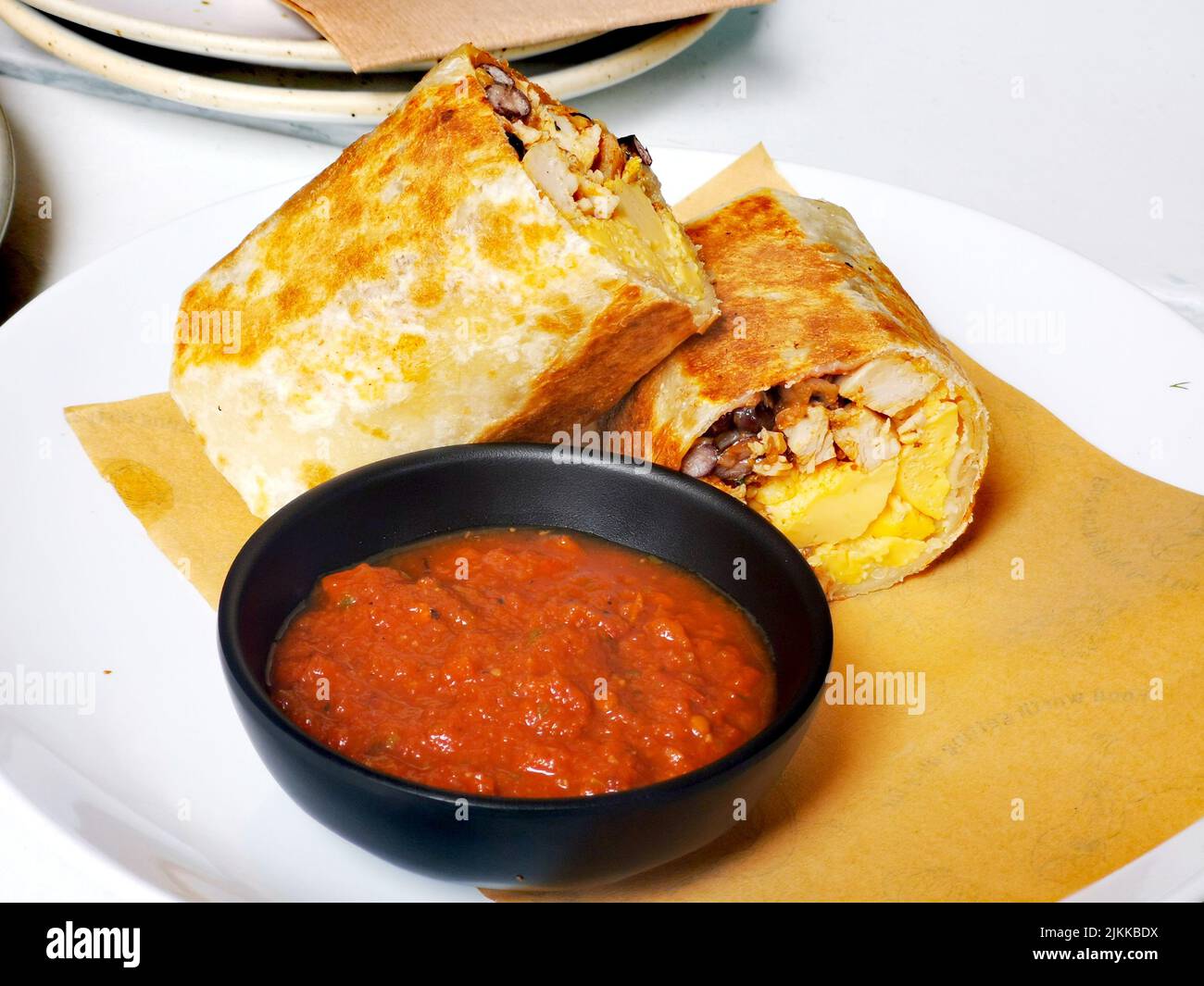 Mexican style meal hi-res stock photography and images - Alamy