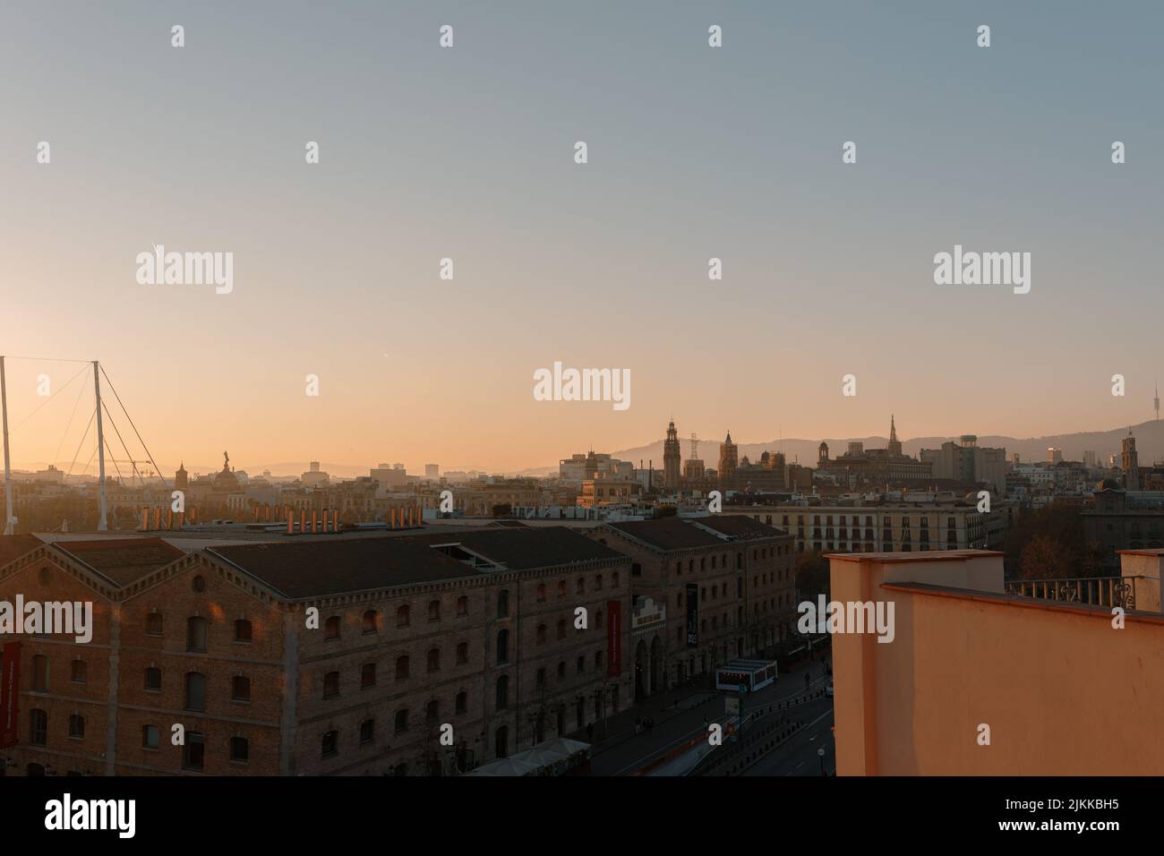 Aerial beautiful shot city on hi-res stock photography and images - Alamy