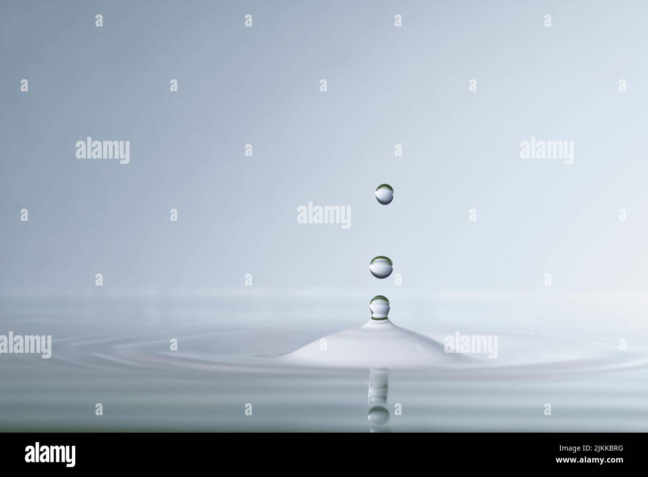 The water drops - background calm relaxed colors Stock Photo - Alamy