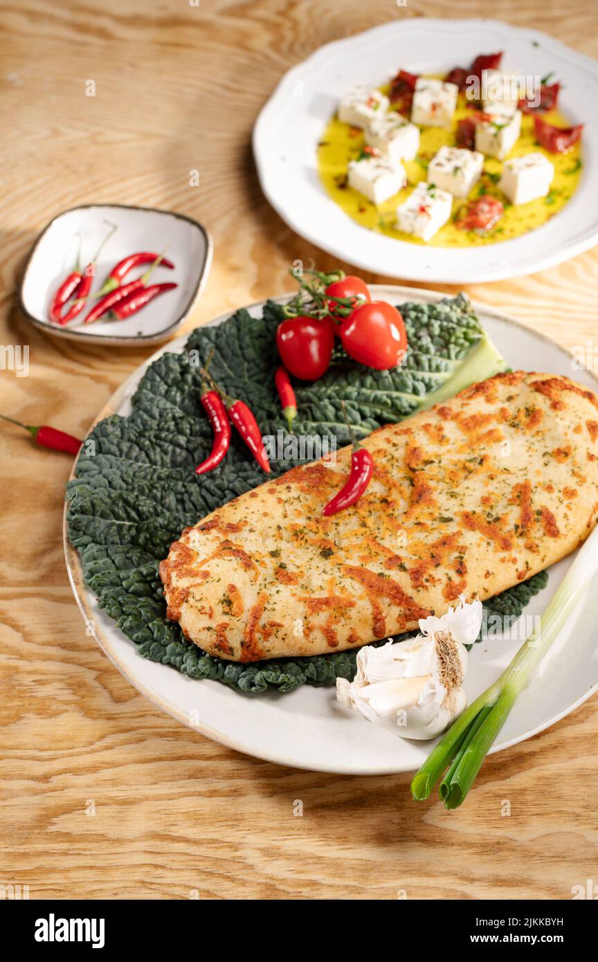 Feta cheese dish hi-res stock photography and images - Alamy