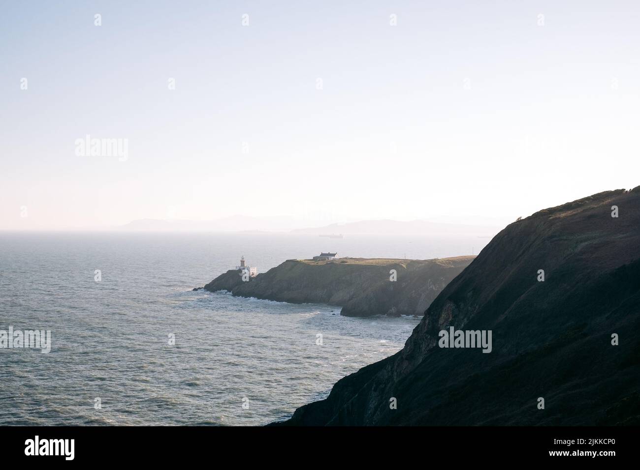 Beautiful ocean with cliffs against sky hi-res stock photography and ...
