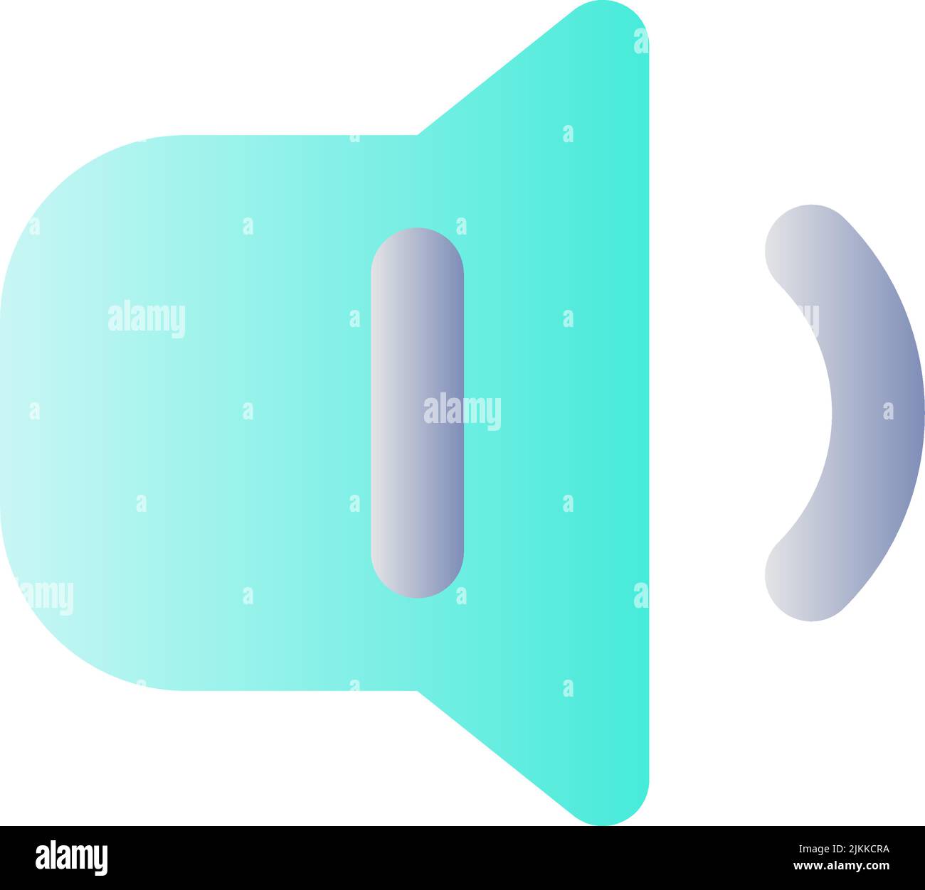 Change ringer volume flat gradient color ui icon Stock Vector Image & Art - Alamy