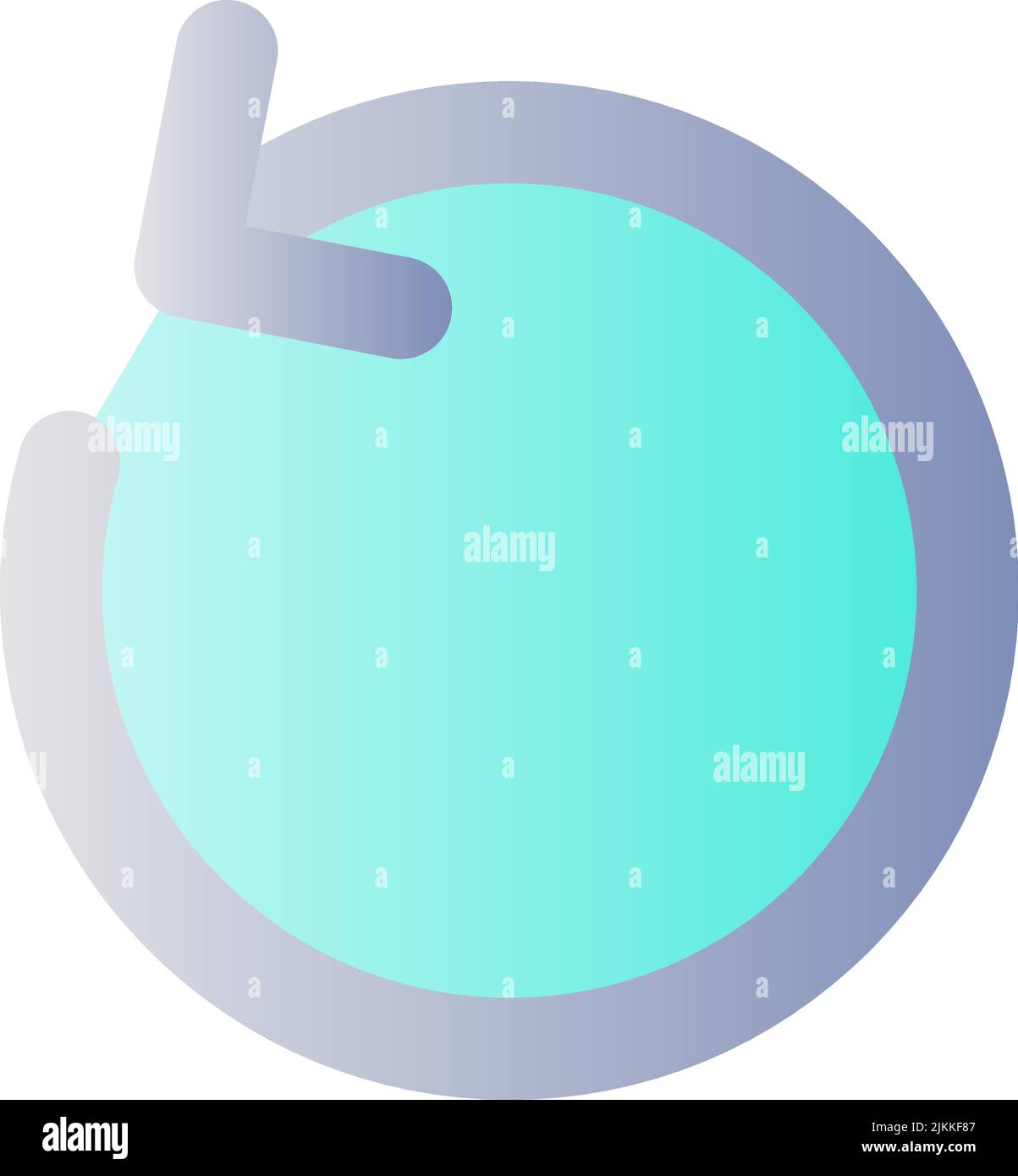 Turn flat gradient color ui icon Stock Vector Image & Art - Alamy Turn flat gradient color ui icon Stock Vector Image & Art - Alamy