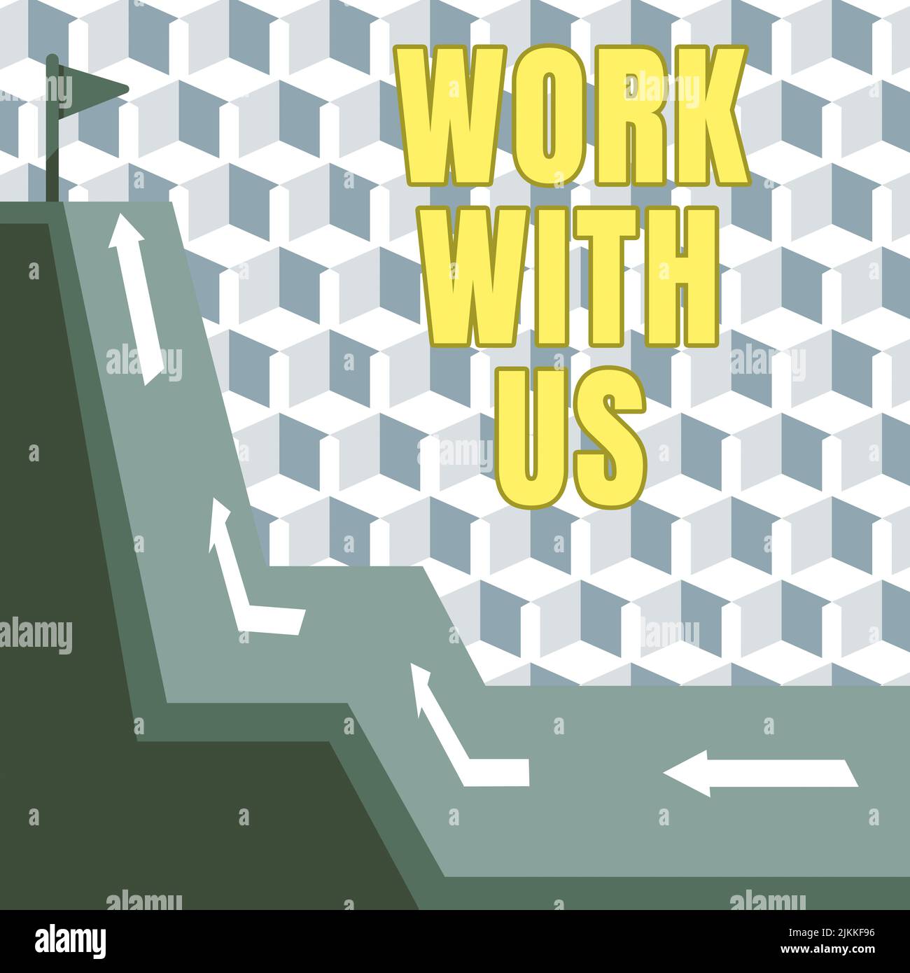 Text caption presenting Work With Us. Concept meaning Invitation to ... Text caption presenting Work With Us. Concept meaning Invitation to ...