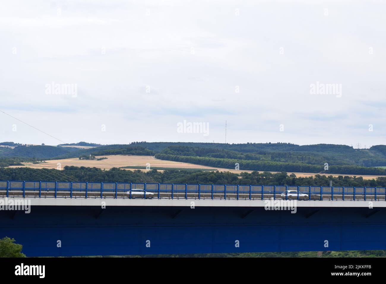Moseltalbrücke, Autobahn bridge across Moselle valley Stock Photo - Alamy