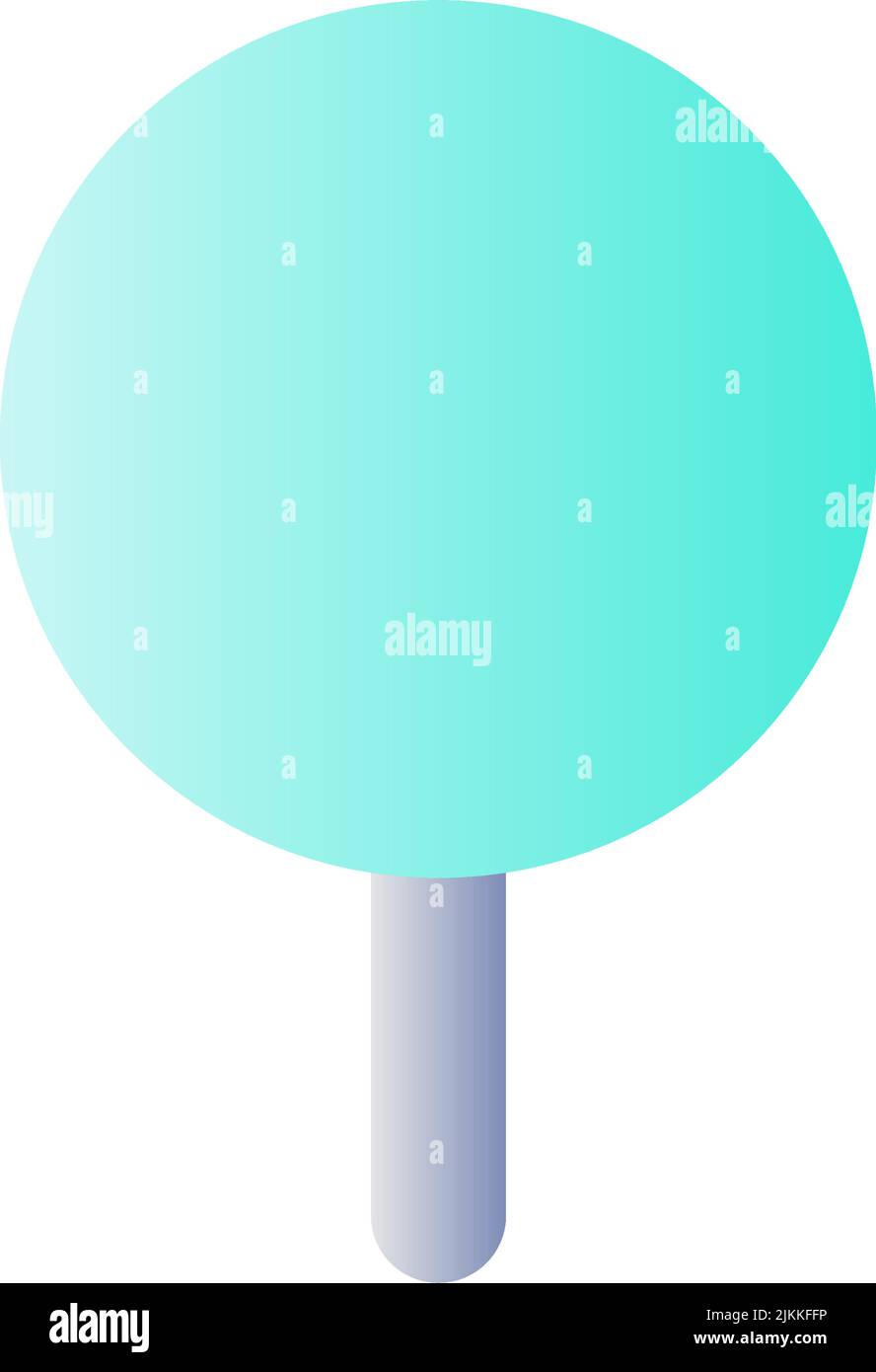 Round pushpin flat gradient color ui icon Stock Vector Image & Art - Alamy