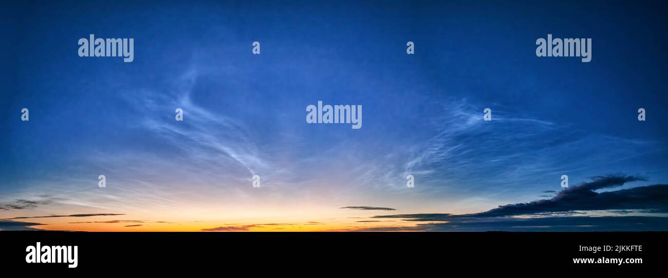 Aerial view clouds panorama over hi-res stock photography and images ...