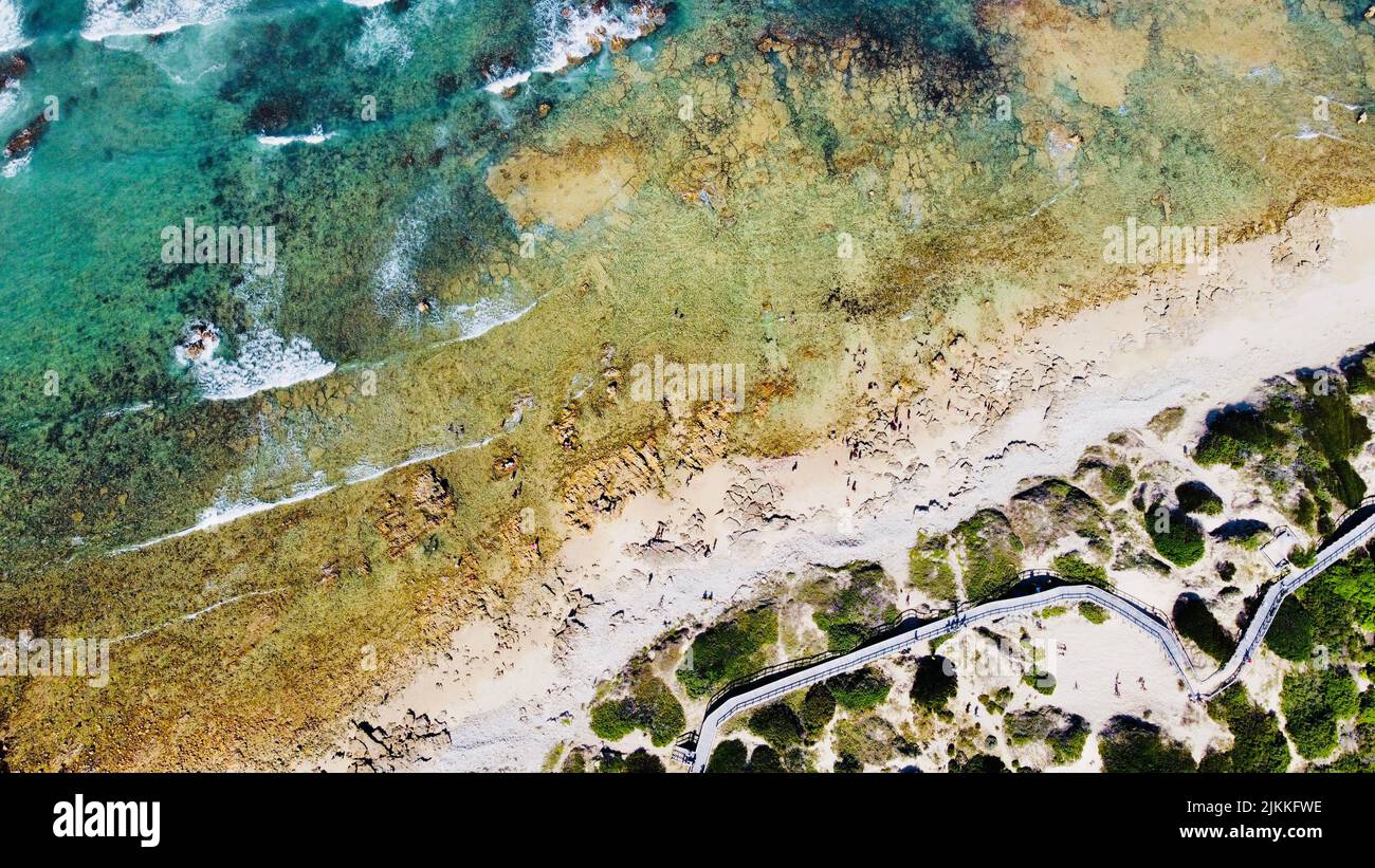 An aerial view of the Port Elizabeth, South Africa Stock Photo - Alamy