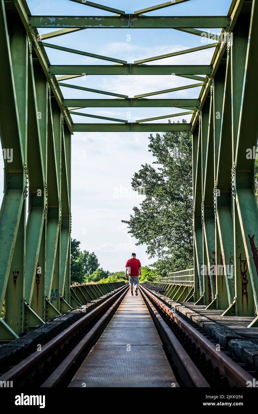 Beautiful train track hi-res stock photography and images - Alamy