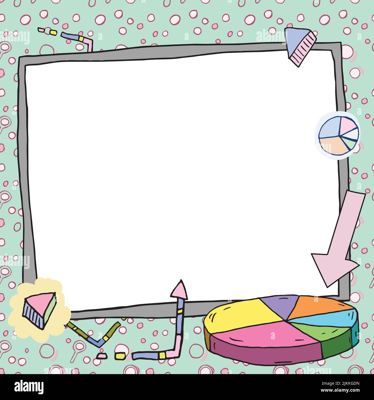 Important Message Presented On Presentation Board With Charts And ...