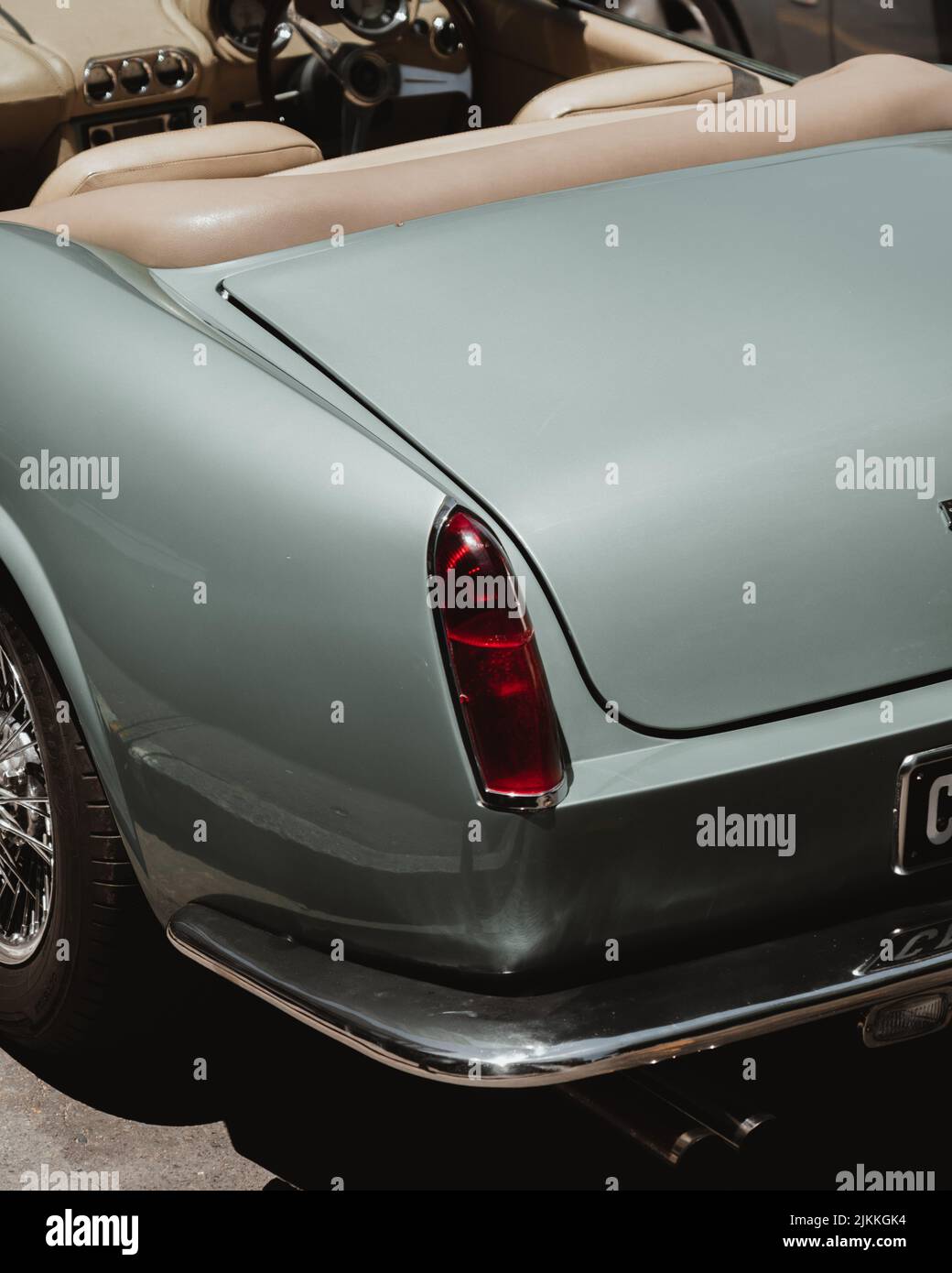 Light blue vintage car hi-res stock photography and images - Alamy