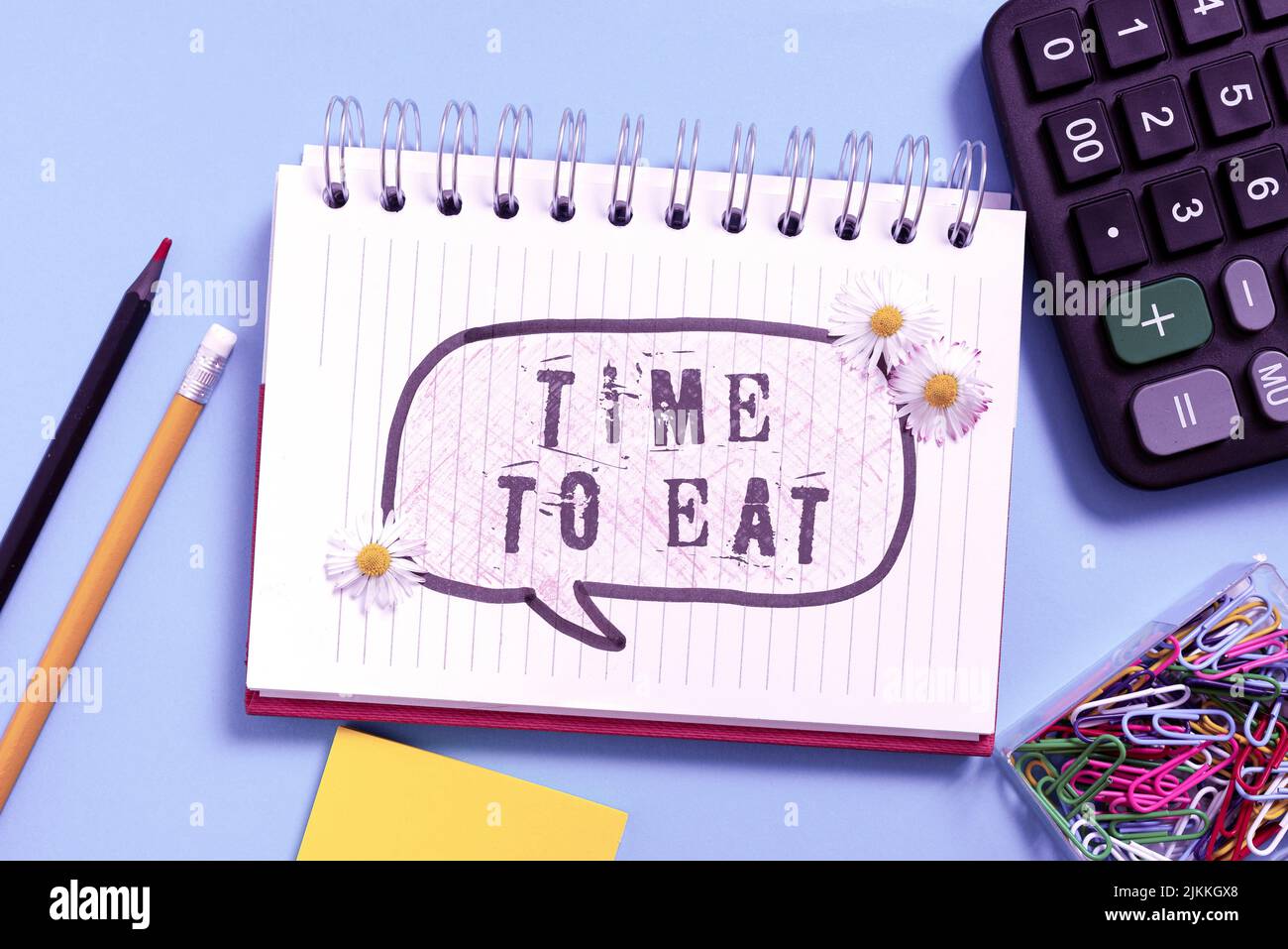 Handwriting text Time To Eat, Concept meaning Right moment to enjoy a ...