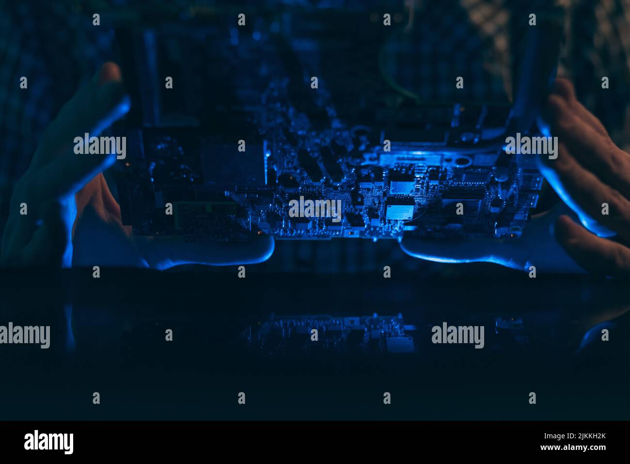 computer hardware microelectronics component Stock Photo - Alamy