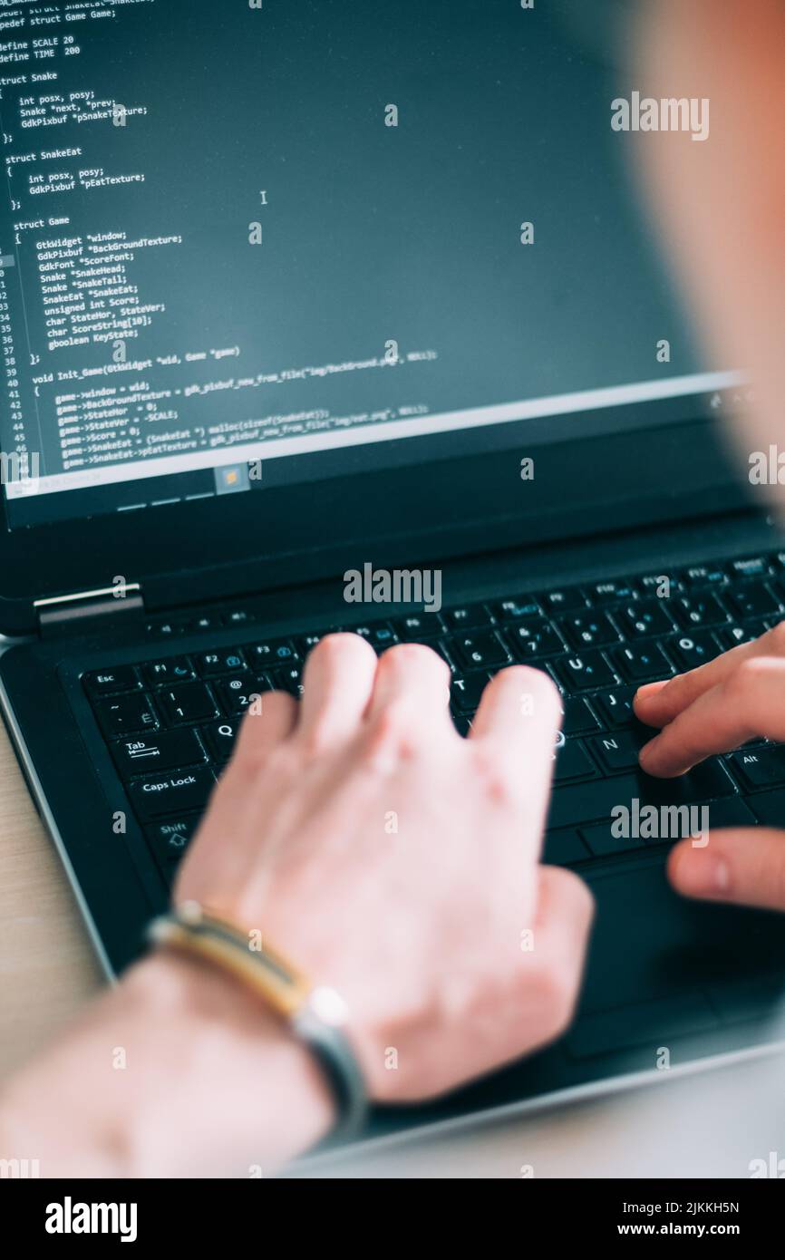 programmer code laptop web developer designing Stock Photo - Alamy programmer code laptop web developer designing Stock Photo - Alamy