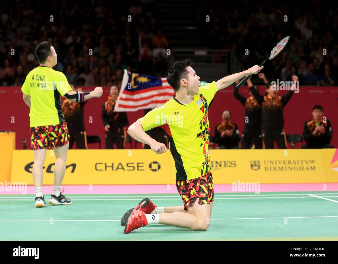 Malaysia’s Wooi Yik Soh and Teng Fong Aaron Chia celebrate winning ...