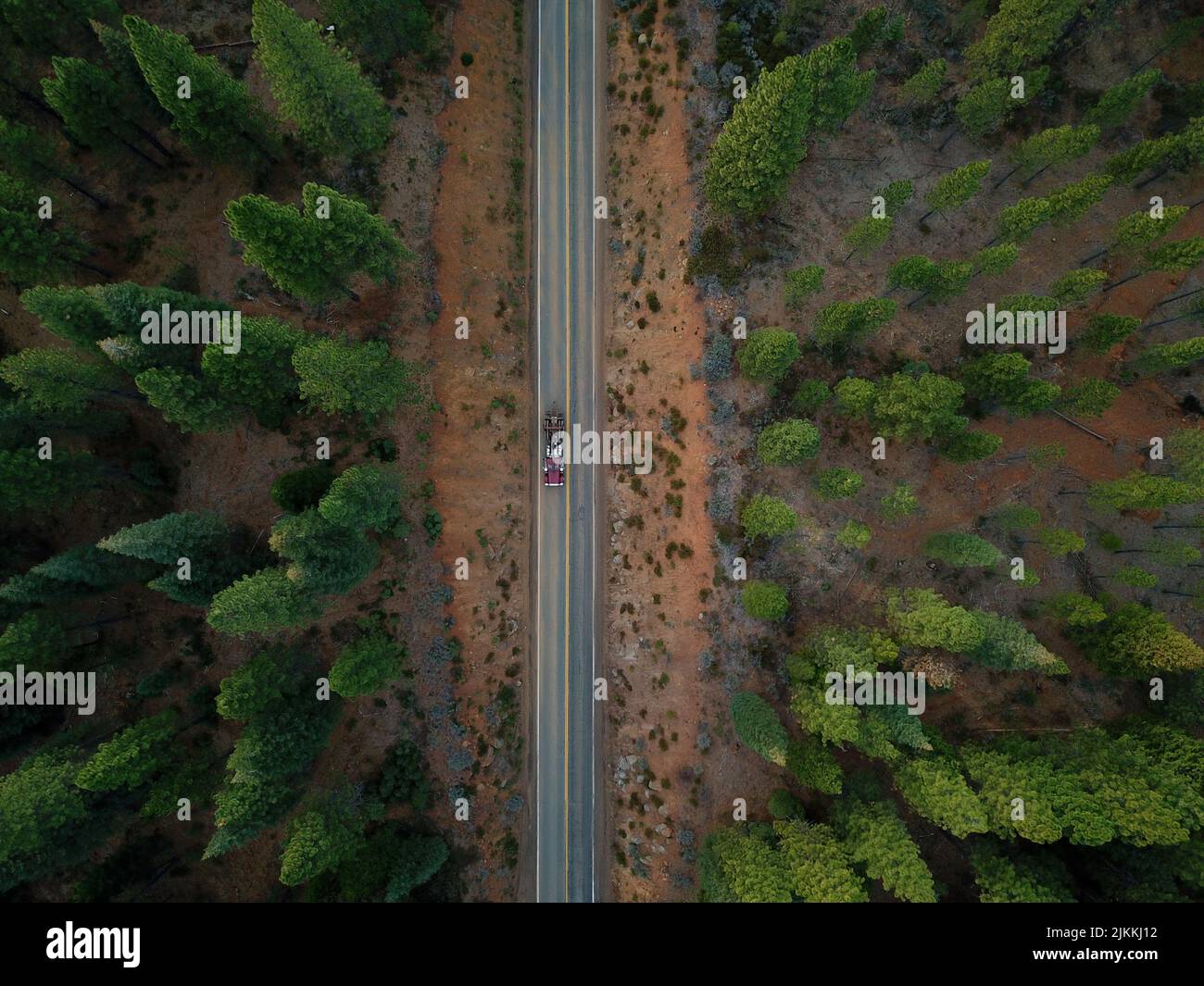 Long narrow road hi-res stock photography and images - Alamy