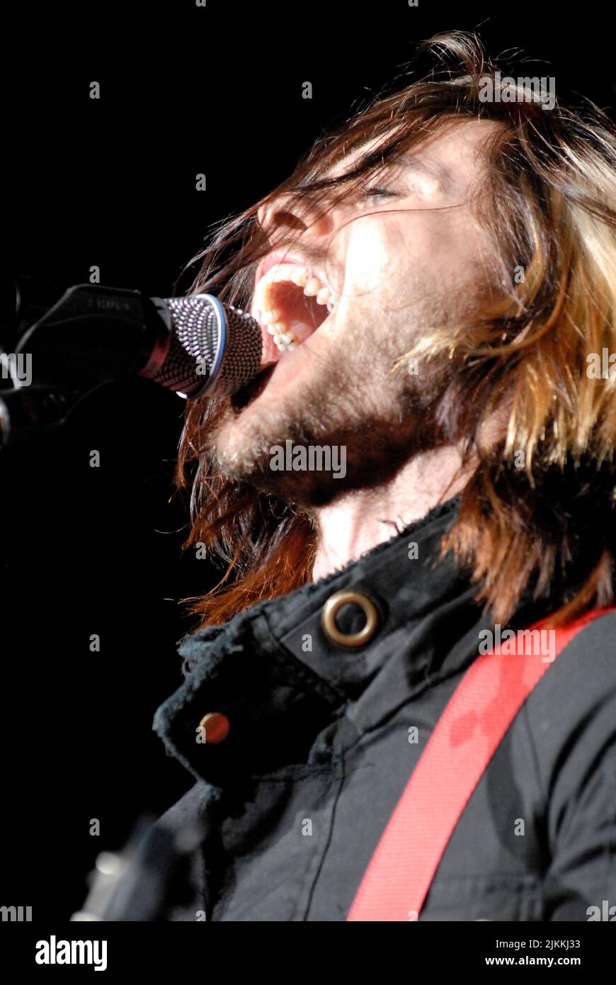 An actor, singer, guitarist Jared Leto performing live with the band 30 ...
