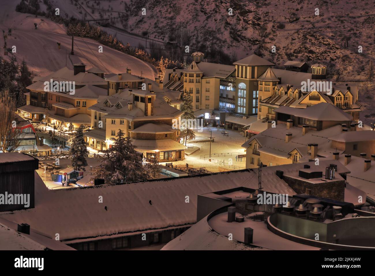 Sierra nevada night ski hi-res stock photography and images - Alamy